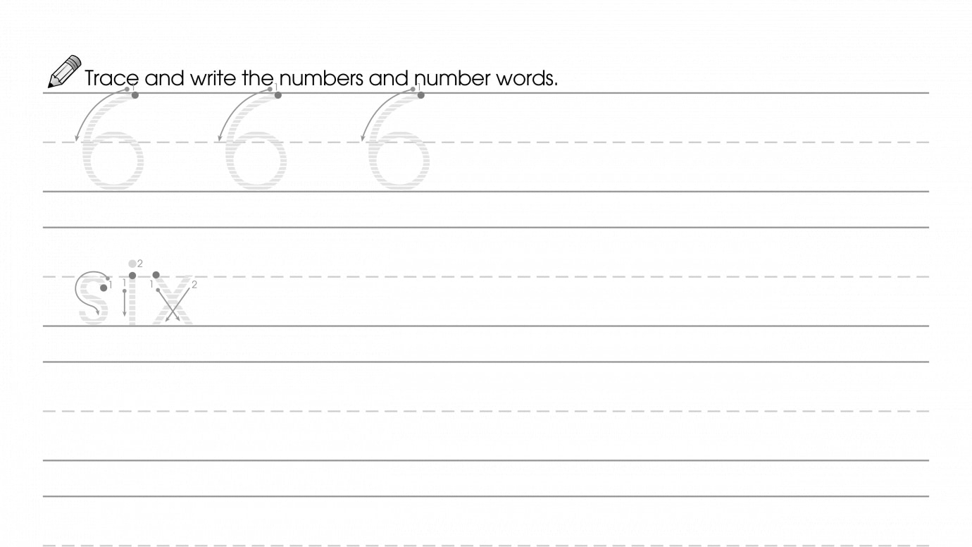 Trace Write 6 And Six Anywhere Teacher trace-write-6-and-six-anywhere-teacher